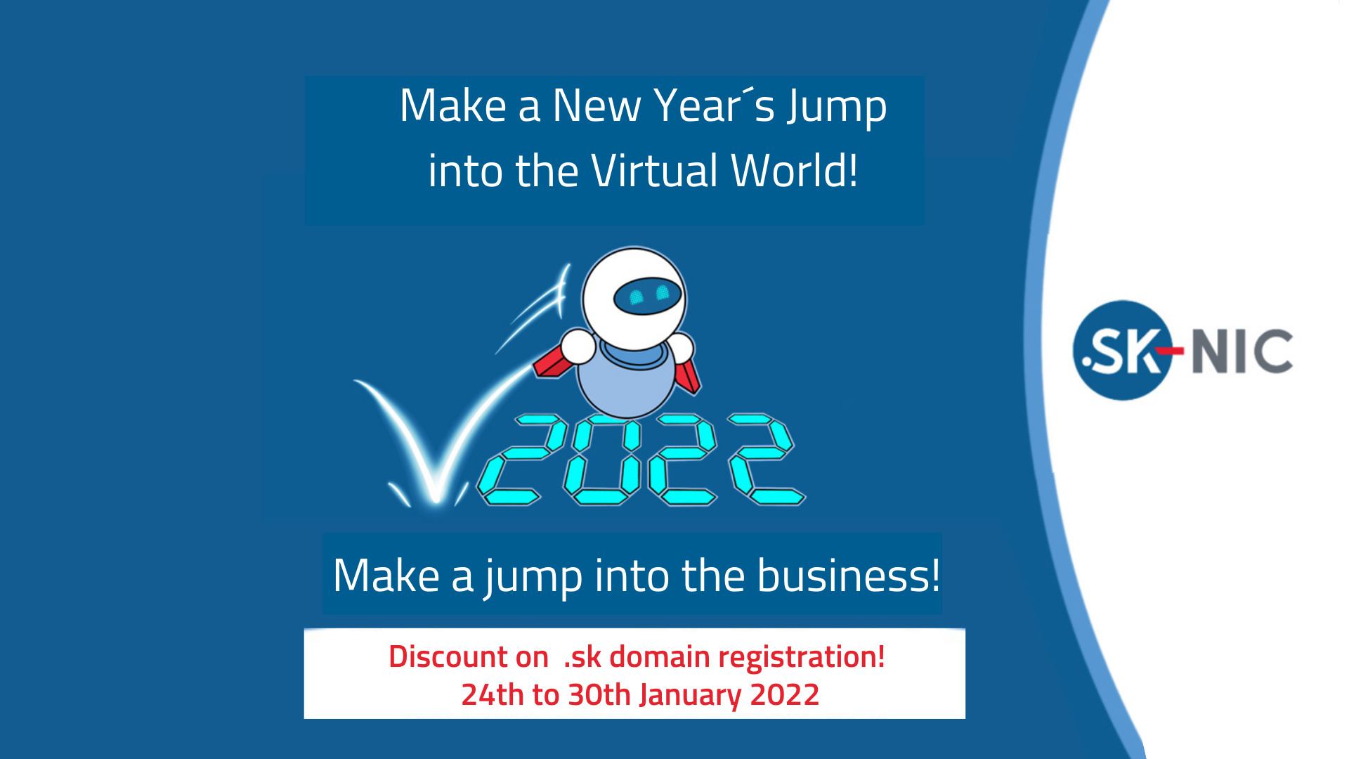Make a New Year´s Jump into the Virtual World! | SK-NIC