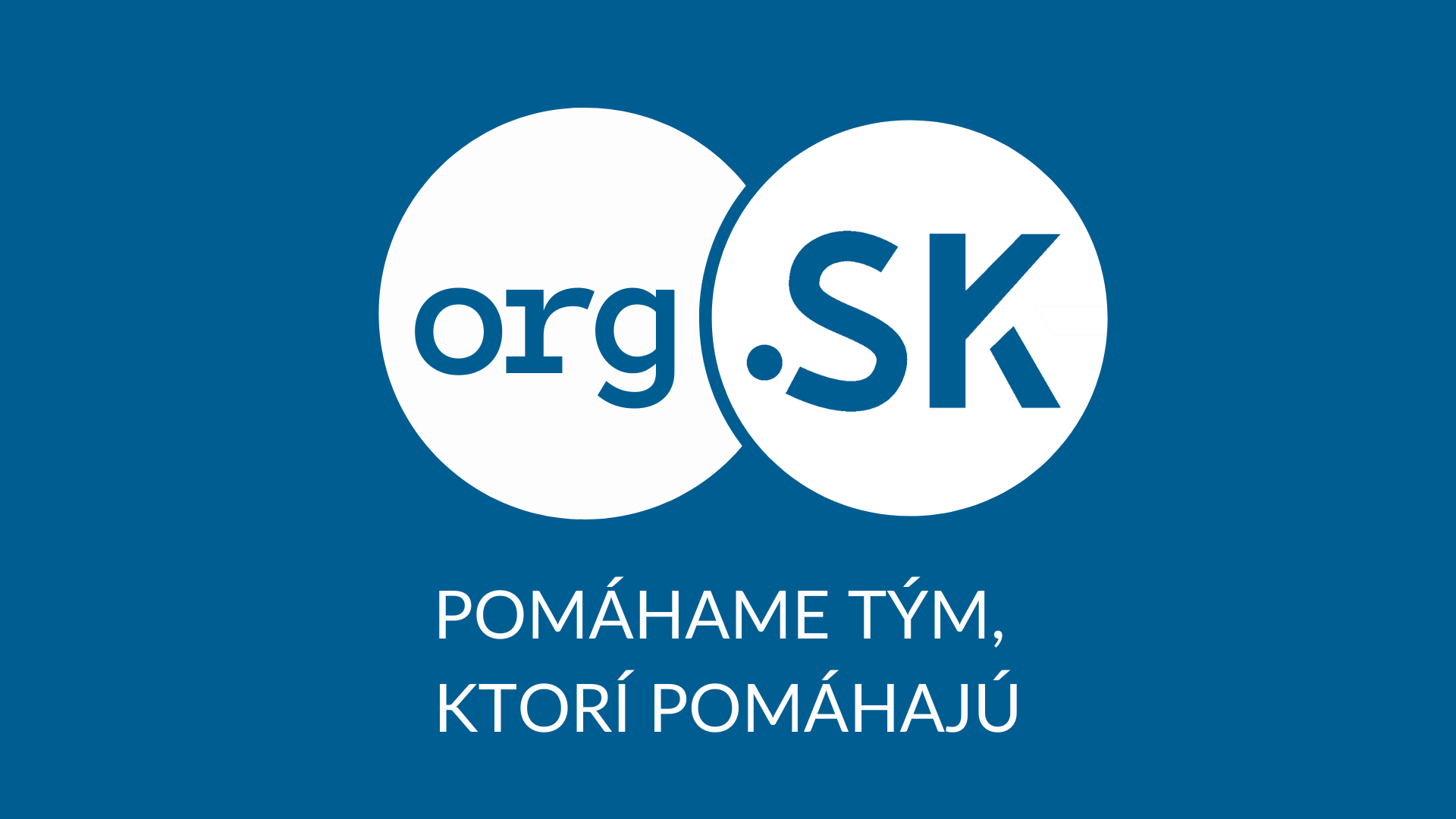 Pomáhame tým, ktorí pomáhajú. | SK-NIC